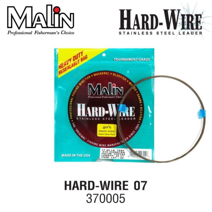 อุปกรณ์ตกปลา แท้จาก Malin ลวด ลวดแข็ง สลิงลวด ลวดแข็ง รุ่น HARD-WIRE ...