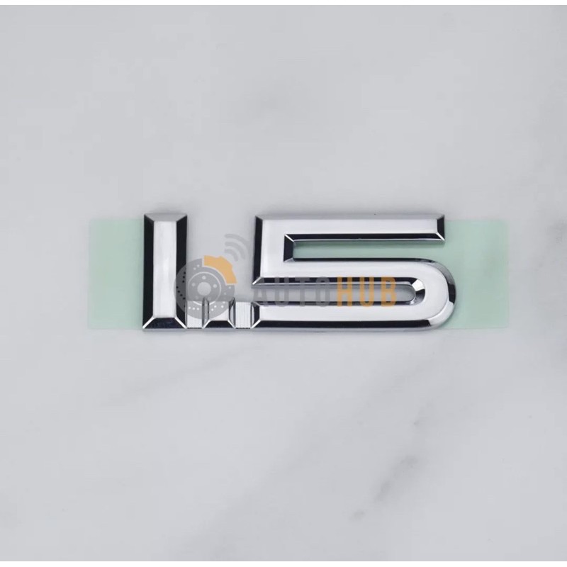 TOYOTA ตัวหนังสือฝาท้าย "1.5" สำหรับรถ VIOS (NCP42) ปี 2003-2006 แท้ ...