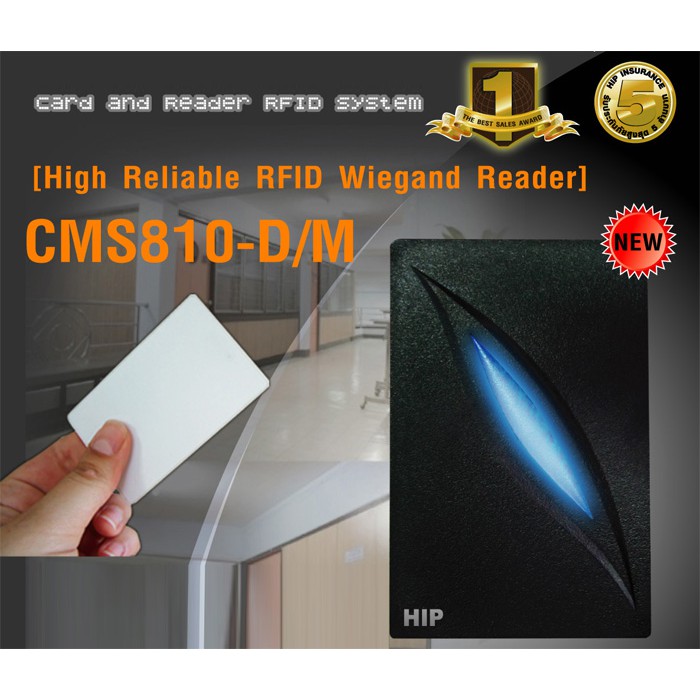 HIP CMS810D เครื่องอ่านการ์ด Proximity 125KHz ระบบ Wiegand | Shopee Thailand