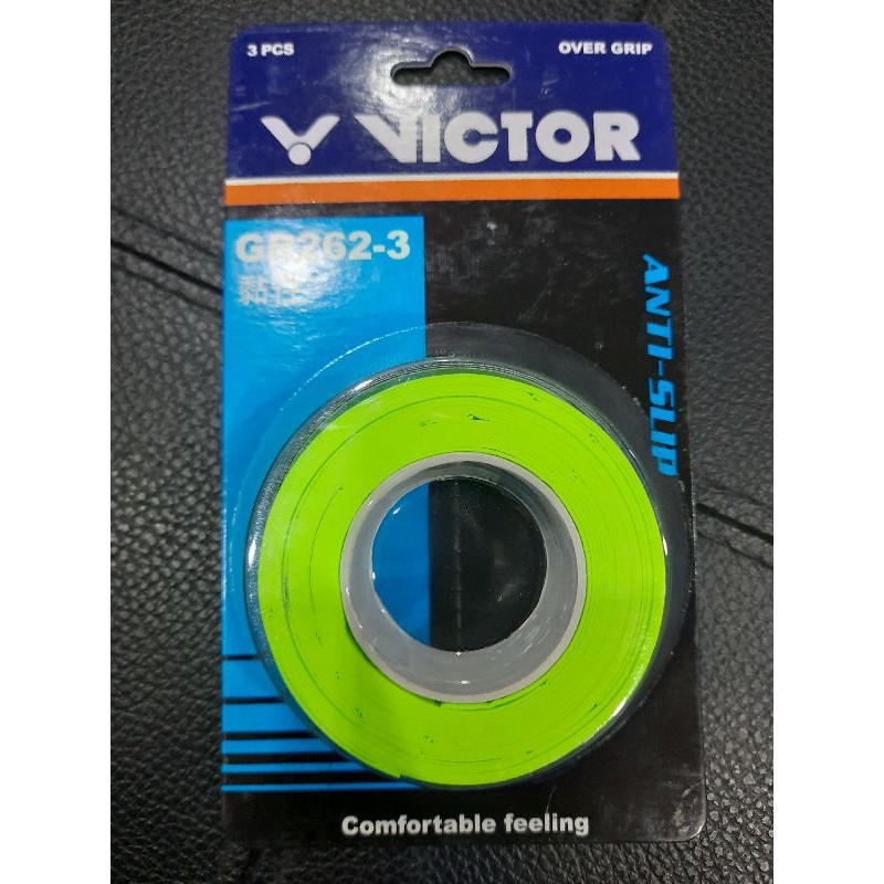 Grip Victor กริปไม้แบดมินตัน กริปคุณภาพดี นุ่มมือ หนึบ GR262-3 | Shopee ...