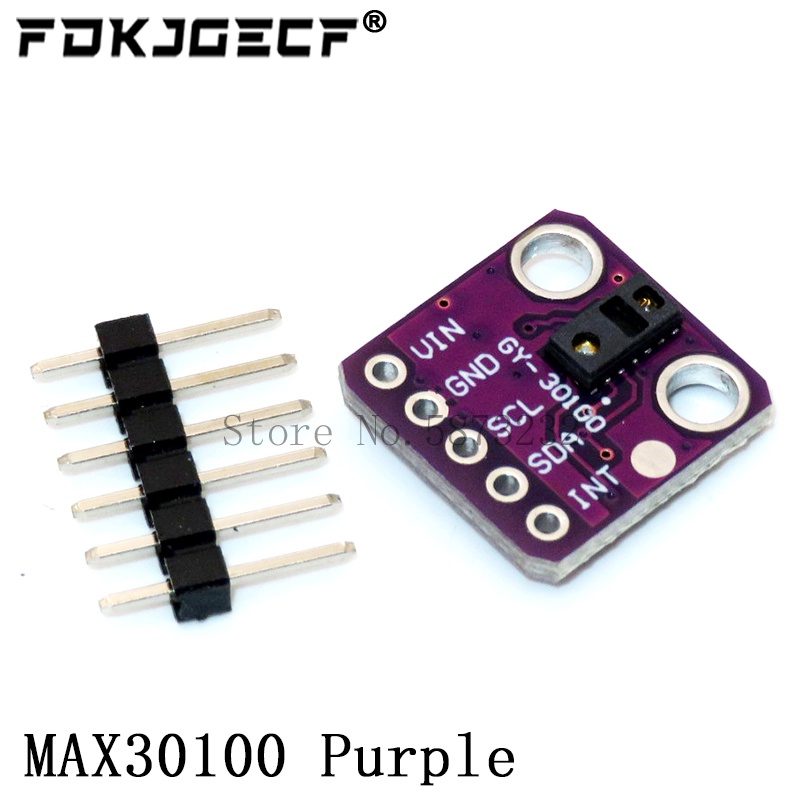 โมดูลเซนเซอร์วัดอัตราการเต้นของหัวใจ MAX30102 MAX30100 สําหรับ Arduino ...
