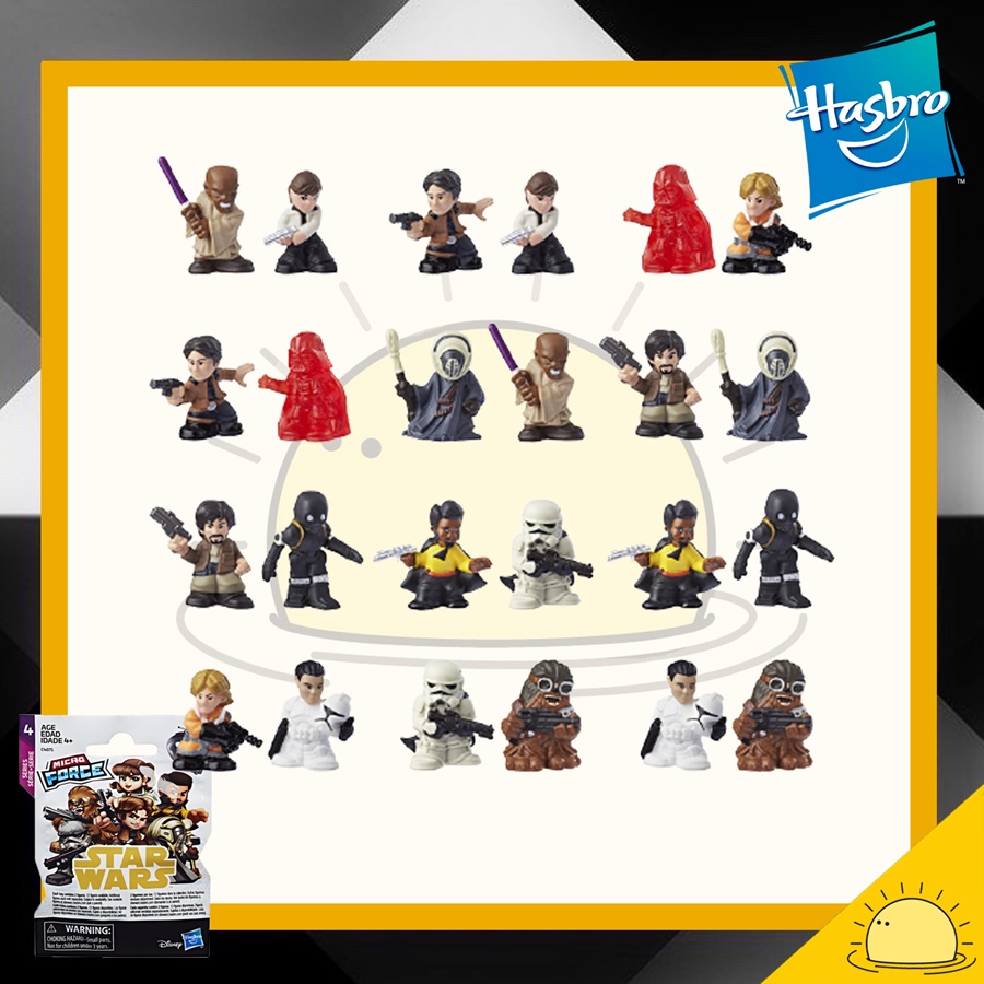 Star Wars Micro Force Mini-Figures Wave 2 Case 2019 random | Shopee ...