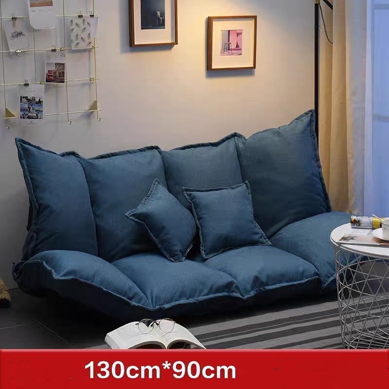 ins style Sofaโซฟาปรับนอน ปรับนอนได้ 5 ระดับ มาพร้อมหมอนอิงเข้าเซต 2 ใบ ...