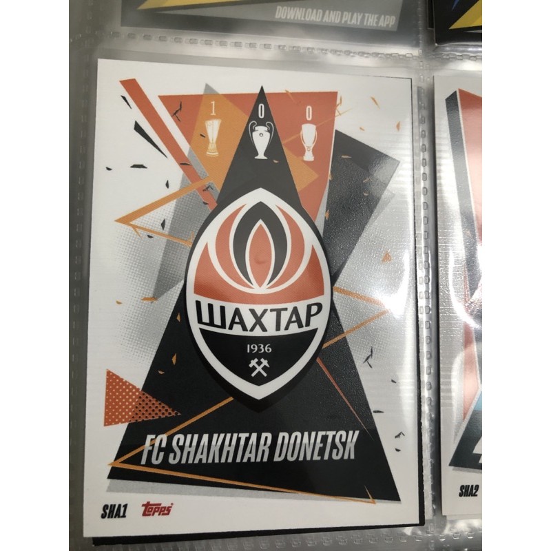 2020-21 Topps UEFA Champions League Match Attax Cards Shakhtar Donetsk ...