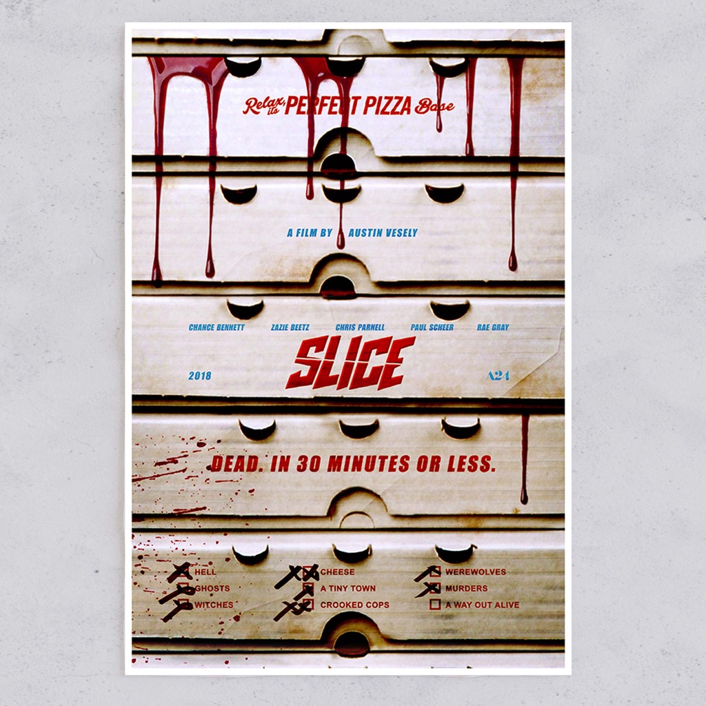 Slice Poster โปสเตอร์ภาพขนาด 33X48 cm | Shopee Thailand