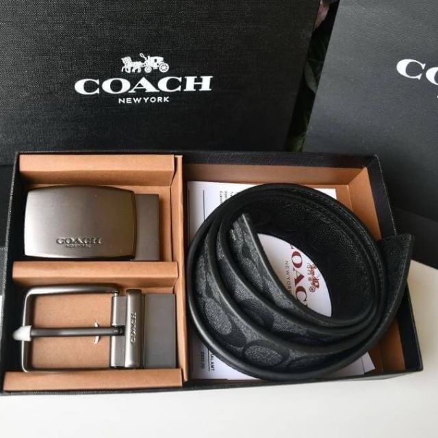 COACH BELT VALUE PACK BOX SET | Shopee Thailand