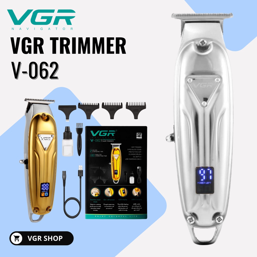 VGR ปัตตาเลี่ยนแบบไร้สาย รุ่น V-062 (สินค้าพร้อมส่ง) | Shopee Thailand