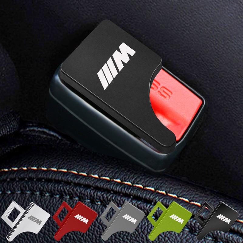 คลิปหัวเข็มขัดนิรภัย โลหะผสมสังกะสี สําหรับ BMW M E46 E60 E39 E90 F10 F30 G20 G30 F48 F15 F25 ...