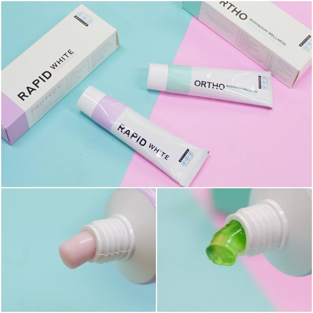 ยาสีฟัน Zap Rapid White / Ortho Rush & Gum 120ml | Shopee Thailand