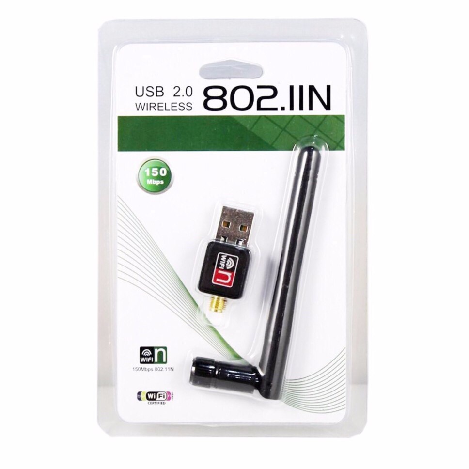 Mini USB WiFi 300Mbps Wireless Adapter 802.11n/G/B USB Wireless ตัวรับ ...