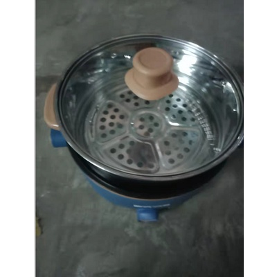 TEFAI T23 หม้อสุกกี้ หม้อไฟฟ้า หม้อชาบู หม้อขนาด22ซม. หม้อ+ฝา หม้อต้ม หม้อนึ่ง หม้อผัด กระทะ ...