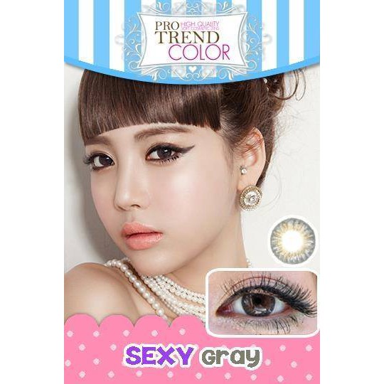 Protrend Color คอนแทคเลนส์ รุ่น Sexy Gray | Shopee Thailand