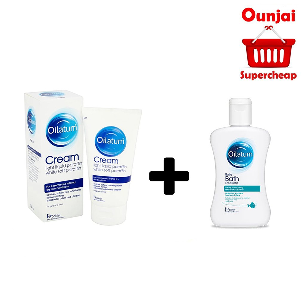 OILATUM Baby Cream Emollient 150ml ออยลาตุ้ม เบบี้ ครีม 150ml Exp.09/ ...