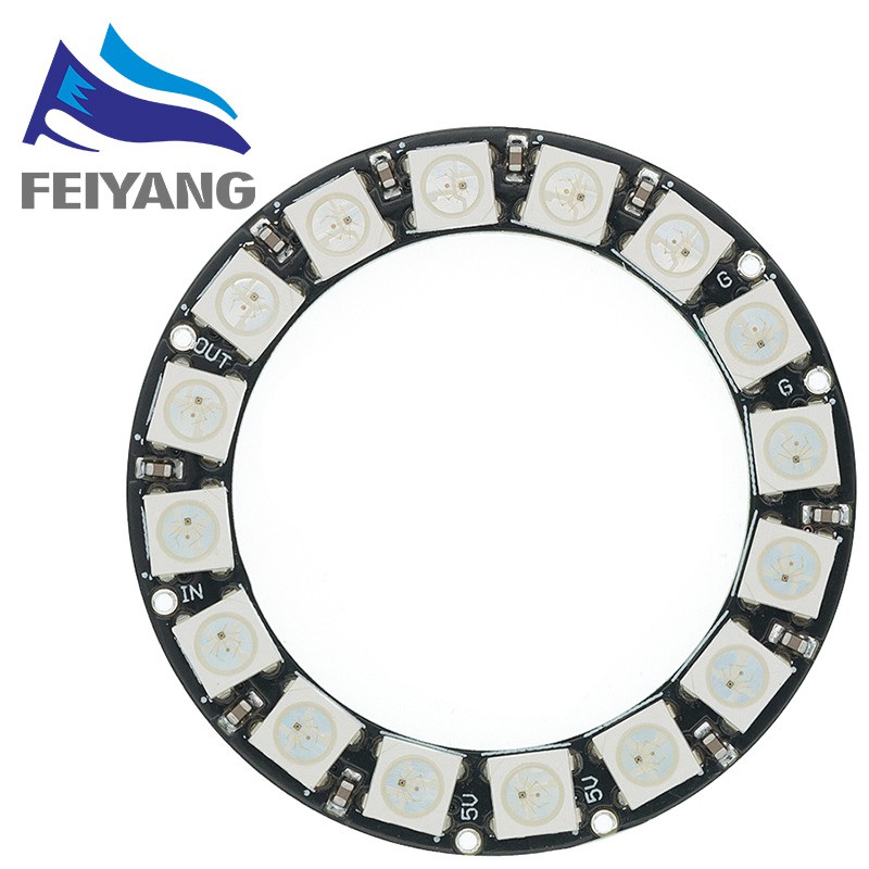 ws 2812 โมดูล 8 bit/12 bit/16 bit/64 bit 5050 rgb led full - in สําหรับ ...