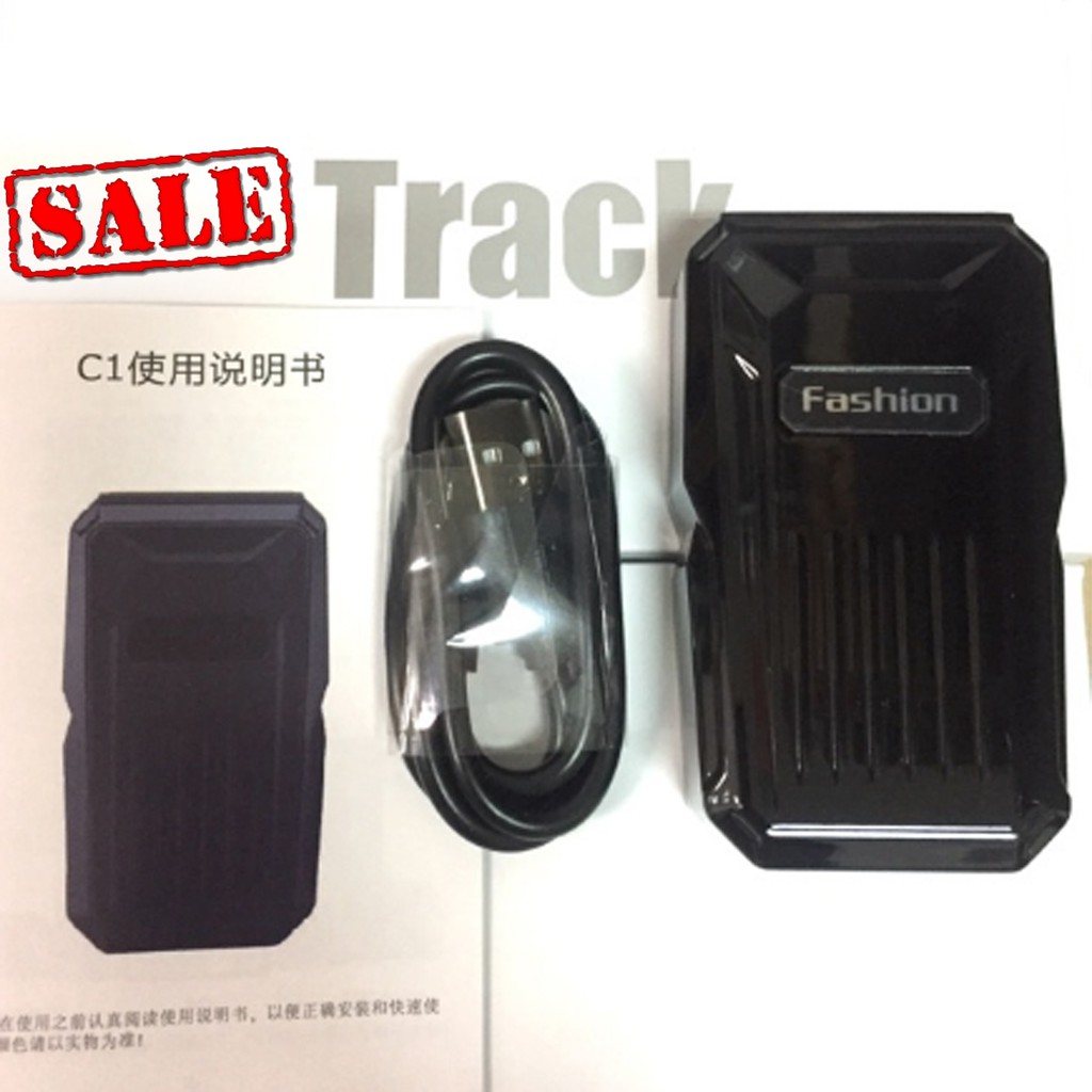 GPS ONE C1 Track Fashion เครื่องติดตาม ดักฟัง ดูผ่านแอปมือถือ Firmware รุ่นใหม่ | Shopee Thailand