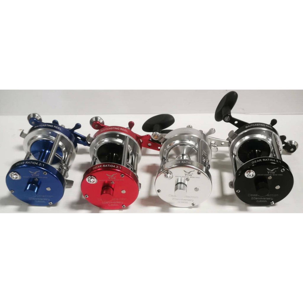 รอกเบท viva classic รุ่น CL 6000/5000 หมุนซ้าย/ขวา 20 anniversary ...