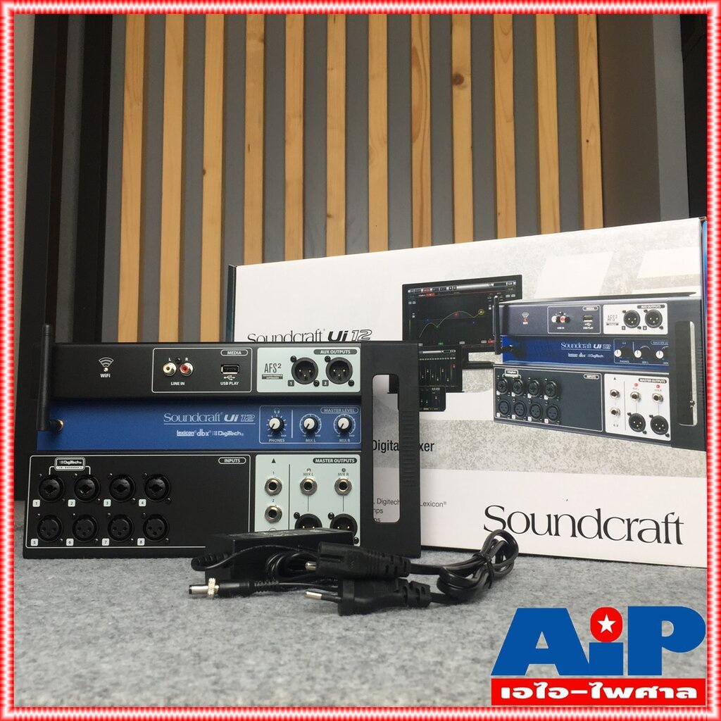 SOUNDCRAFT UI12 Digital Mixer มิกเซอร์ มิกดิจิตอล เครื่องปรับแต่งเสียง ...