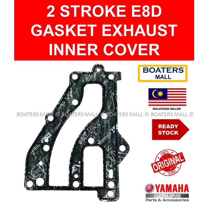 ปะเก็นท่อไอเสีย 677-41112-A2 2 จังหวะ E8D - BOATERS MALL สําหรับ YAMAHA OUTBOARD | Shopee Thailand