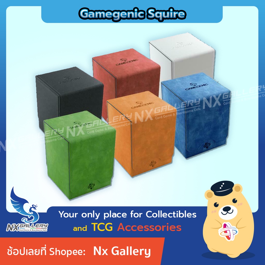 [GameGenic] Squire / Squire Plus 100+ XL - กล่องเก็บการ์ด Topload ฝาแยก ...
