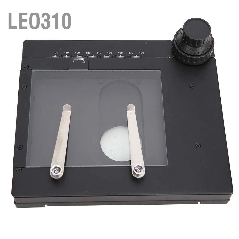 Leo310 Aluminum Alloy Microscope XY Moving Stage Digital Removable ...