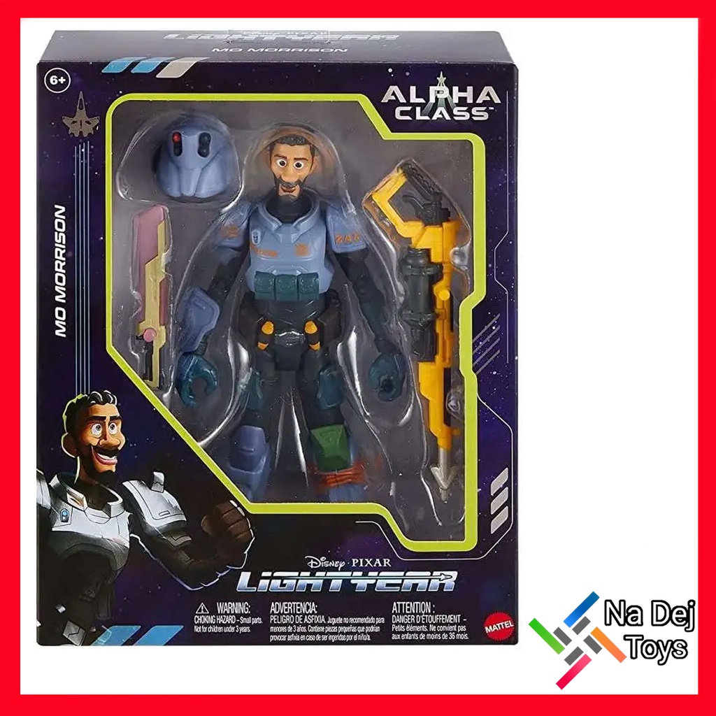 Mattel Lightyear Mo Morrison Alpha Class 6 Figure แมทเทล ไลท์เยียร์ โม ...