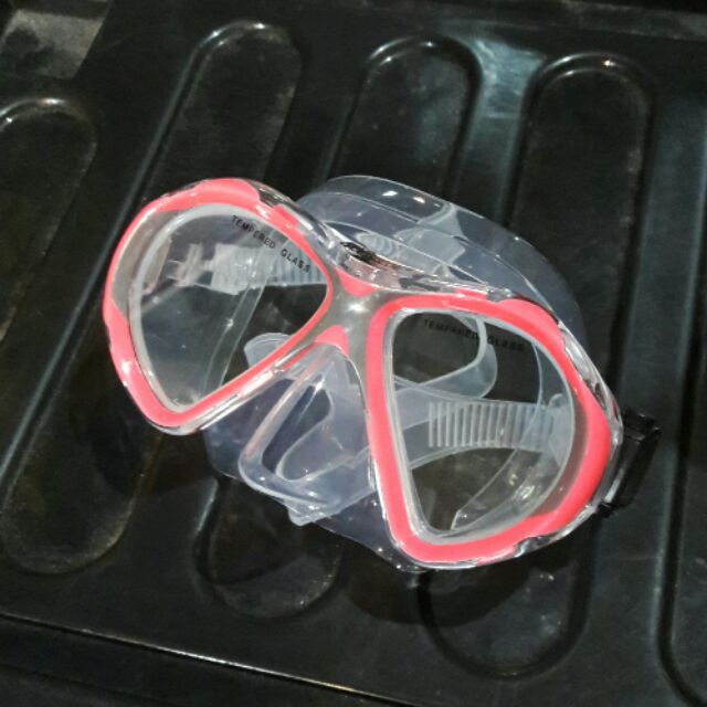 DEEP BLUE MASK XTREME PINK SCUBA DIVING | Shopee Thailand