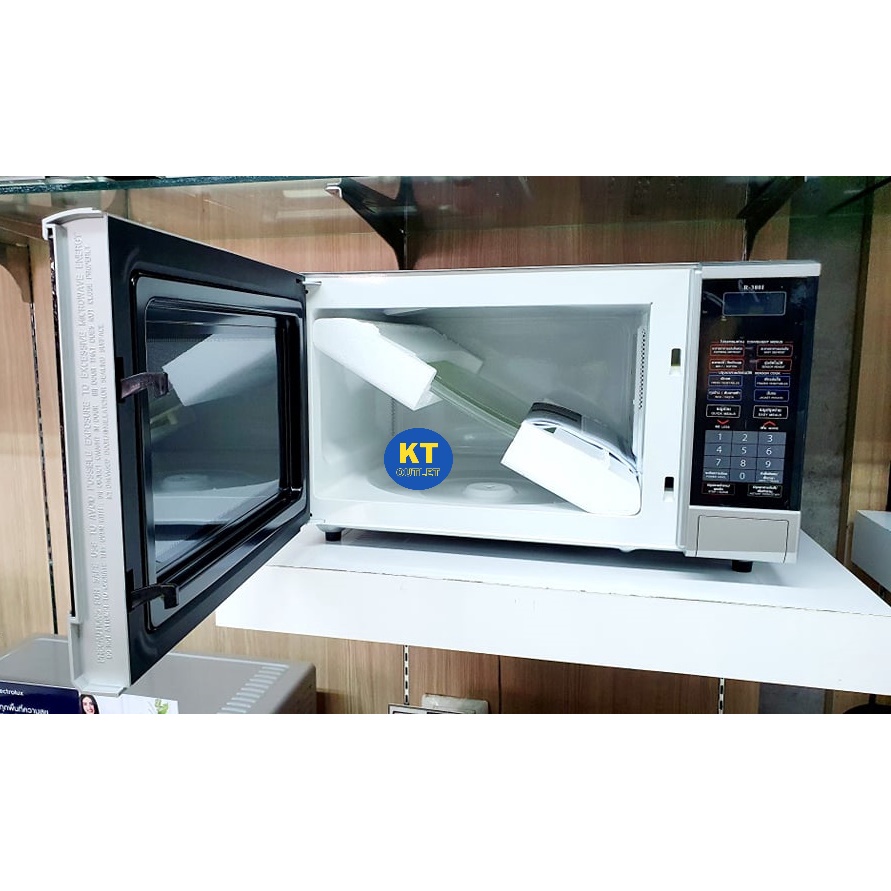 SHARP เตาไมโครเวฟดิจิตอล INVERTER 32 ลิตร 1200W รุ่น R-380I รับประกัน 1 ...