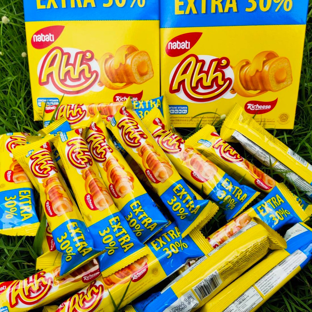 Nabati'Ahh ขนมชีส ขนมเคลือบชีส ขนมข้าวโพด สอดไส้ชีส ข้าวโพดเคลือบชีส ...