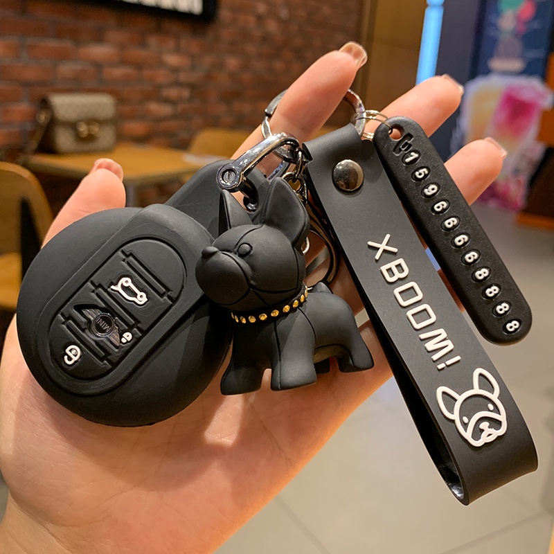 BMW MINI COOPER Car Key Case COUNTRYMAN Silicone Case Cute Mickey ...