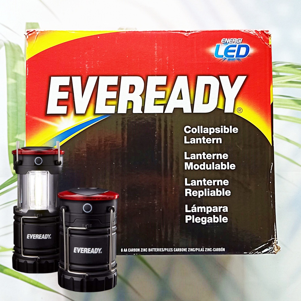 โคมไฟอเนกประสงค์ Energi LED Camping Lantern 2 Light 6 AA Batteries ...