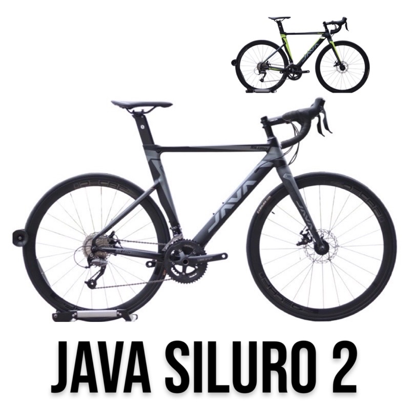 จักรยาน เสือหมอบ JAVA Siluro 2 disc 2022 18sp ตะเกียบคาร์บอน | Shopee Thailand