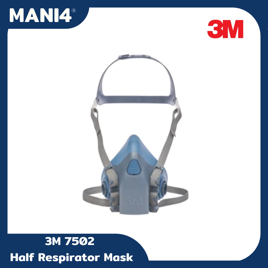 3M 7502 Half Respirator Mask | Shopee Thailand