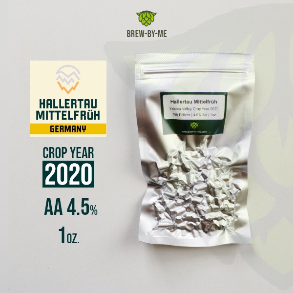 [พร้อมส่งจากไทย]Hops ฮอปส์ Hallertau Mittelfrüh (GR) PELLET HOPS (T90 ...