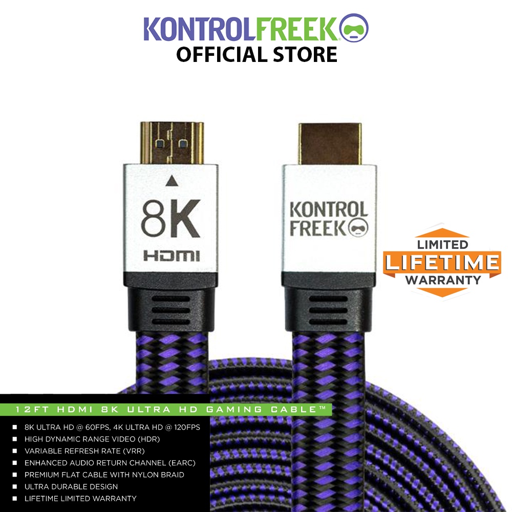 Kontrolfreek 8K Ultra HDMI Gaming Cable High-Definition HDMI 2.1 ...