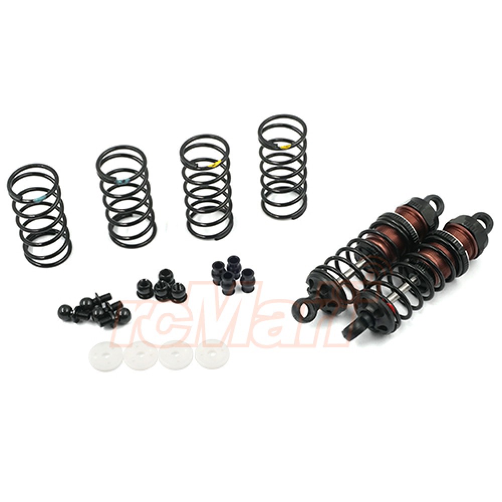 Yeah Racing BBG-0065BK ALUMINUM BIG BORE GO 65MM DAMPER SET 2PCS FOR 1/ ...