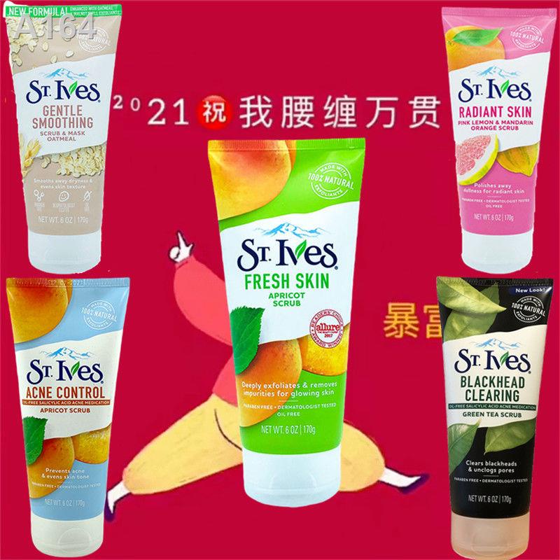 🔥🔥คุณภาพดี🔥🔥ฮ่องกงซื้อ St.lves St. Ives Apricot Scrub Cleanser 170g ...