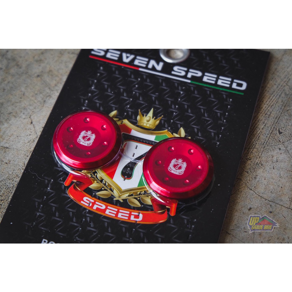 ฝาปิดรูกระจกเดิม SEVEN SPEED สำหรับ XMAX ตัวนี้เป็นแบบจุด มี 7 สี ชุดละ ...