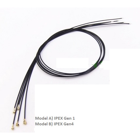 ชุดประกอบสายเคเบิล IPEX 1 IPEX4 MHF4 RF ปลายเปิดด้วยแถบกระป๋อง | Shopee ...
