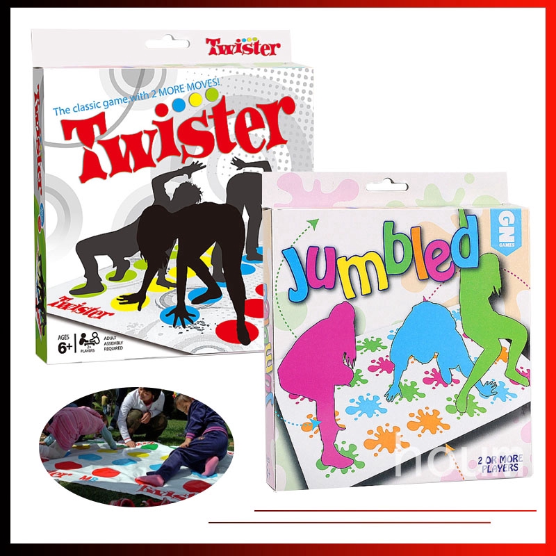 Twister Game เกมกระดาน jumbled สุดคลาสสิคสําหรับครอบครัว | Shopee Thailand