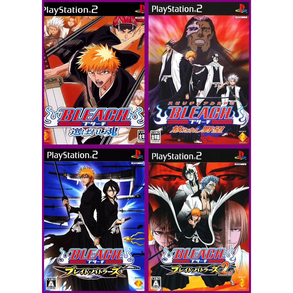 bleach บลีช เทพมรณะ แผ่นเกม PS2 ทุกภาค Playstation 2 | Shopee Thailand