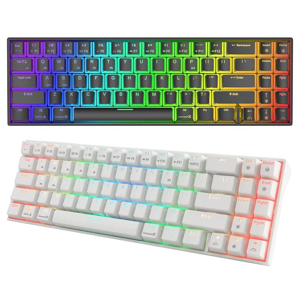 EGA Type K4 Mechanical Gaming Keyboard Blue Switch Outemu Bluetooth รับ ...