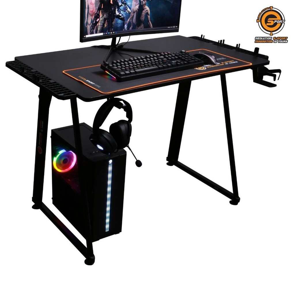 โต๊ะเกมส์มิ่ง Neolution E-sport รุ่น Quora A-1060A ประกัน 1ปี แท้ มีตะแกรง รองเม้าท์ | Shopee ...