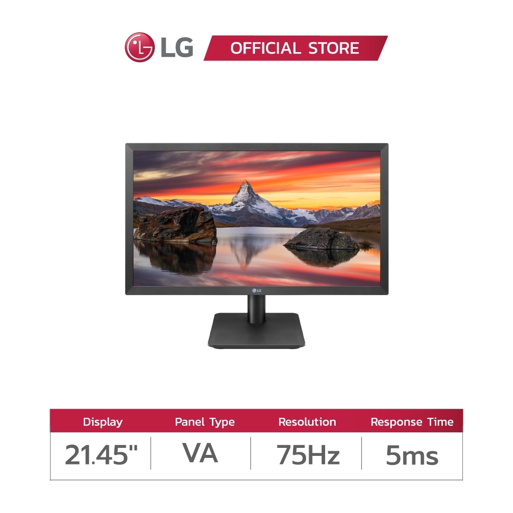 LG Monitor 22MP410-B | 21.45" FHD | VA | 5ms | 75Hz | พร้อม AMD FreeSync™ (จอคอมพิวเตอร์ ...