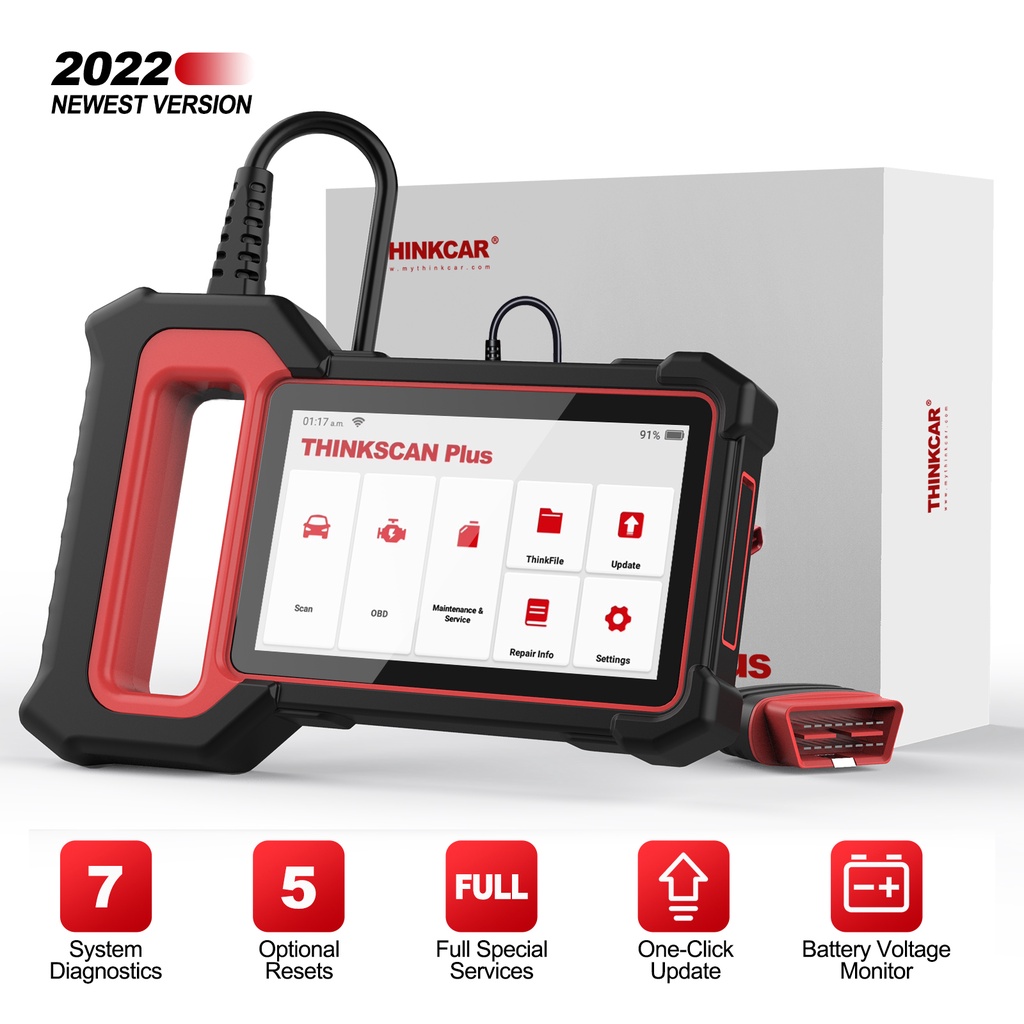 Thinkcar Thinkscan Plus S4 OBD2 เครื่องสแกนเนอร์ ABS A/F OBD2 สําหรับ ...