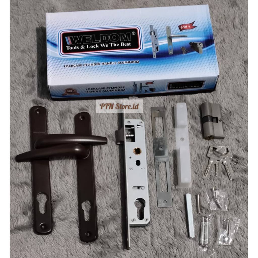 Weldom DOOR LOCK COMPLETE SET / ชุดมือจับประตู 8520 | Shopee Thailand