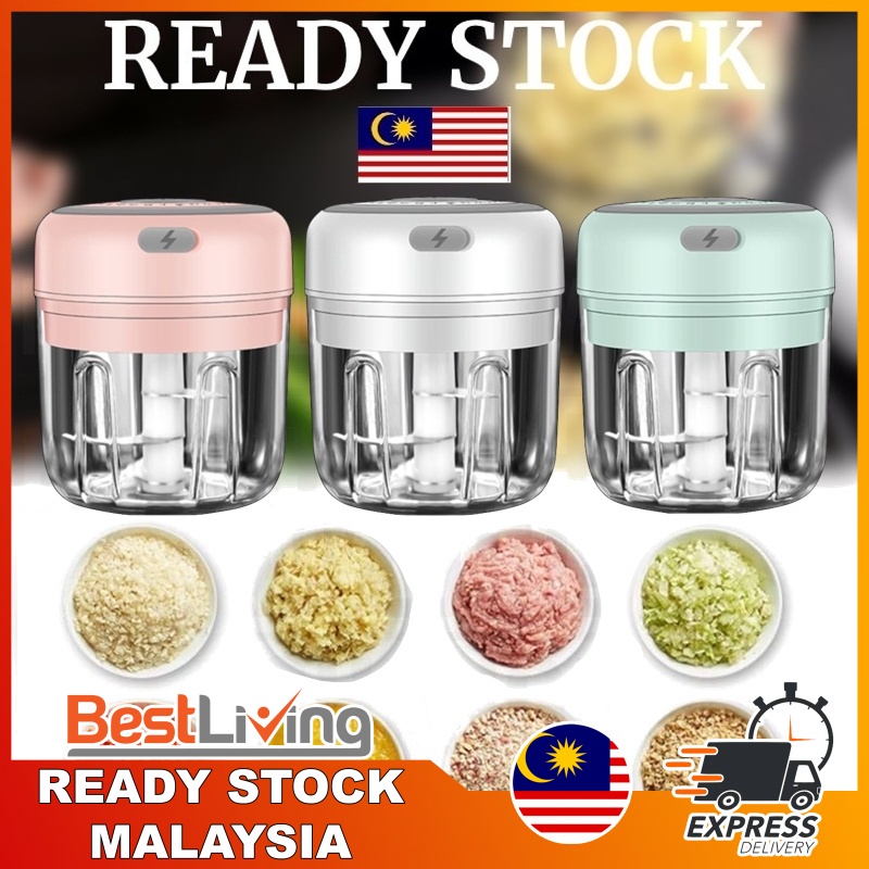 Mini Blender Garlic Chopper Electric Food Chopper Portable Blender Food ...