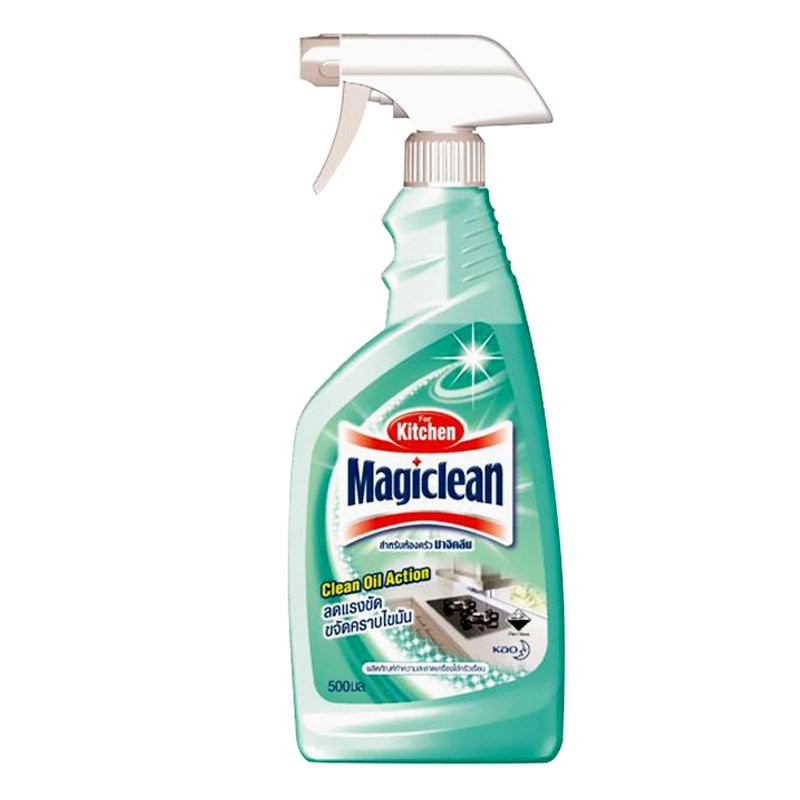 Magiclean Kitchen Cleaner Spray 500ml. เมจิคลีน สเปรย์ทำความสะอาดพื้น ...