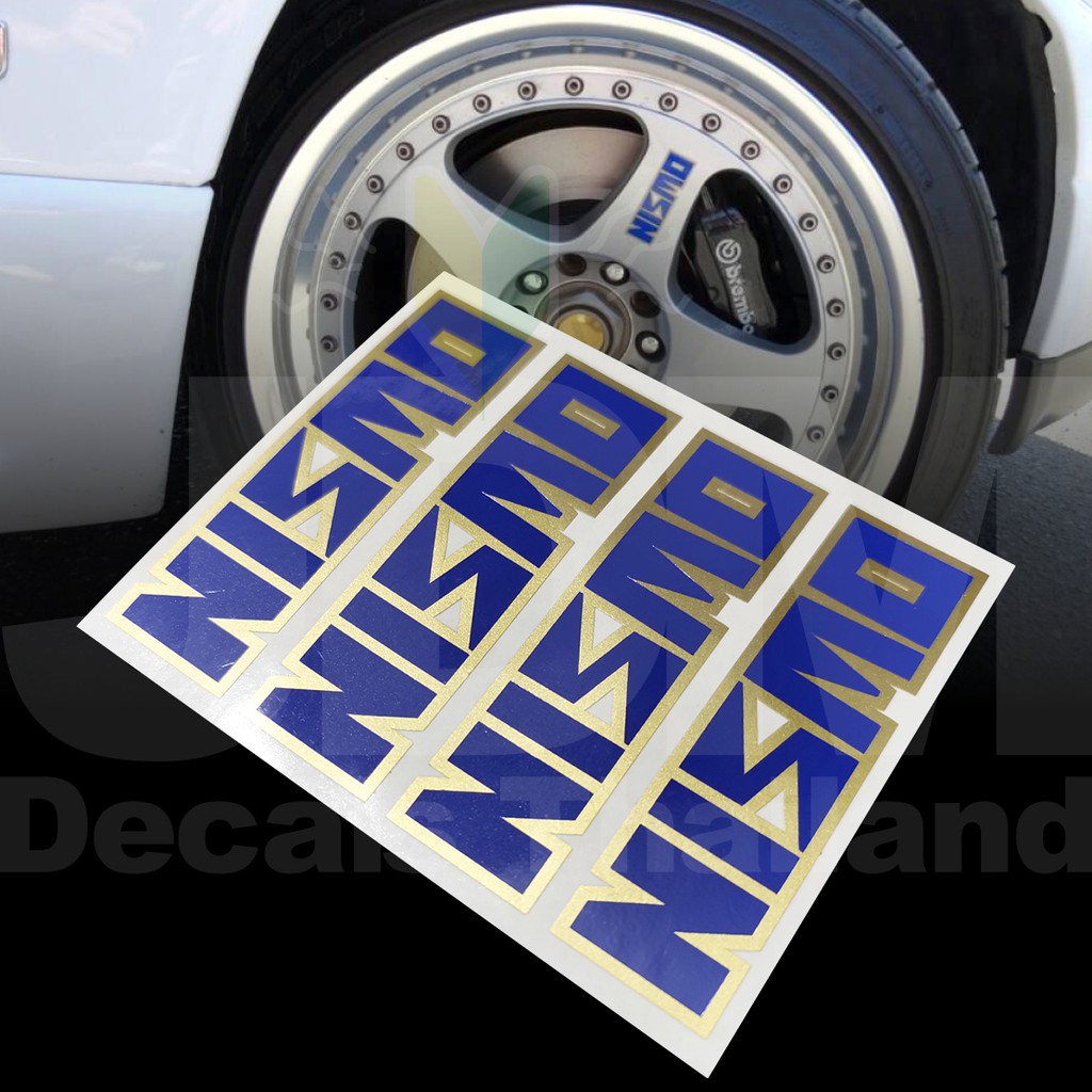 สติ๊กเกอร์ ติด ล้อ NISMO NISSAN LMGT1 LMGT2 | Shopee Thailand