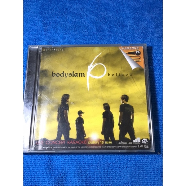 VCD เพลง Bodyslam : Believe มือ 2 สภาพตามรูปนะ | Shopee Thailand