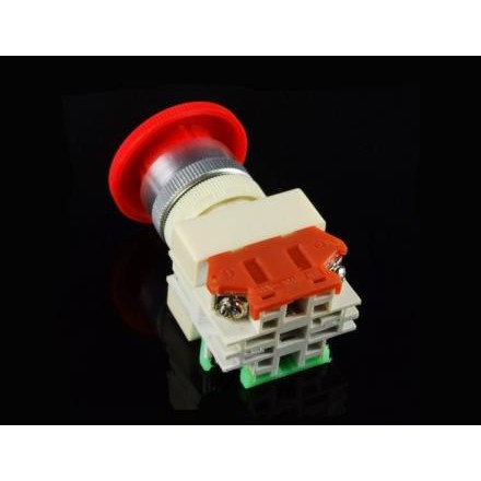 Emergency Stop Mushroom Push Button Switch | Shopee Thailand